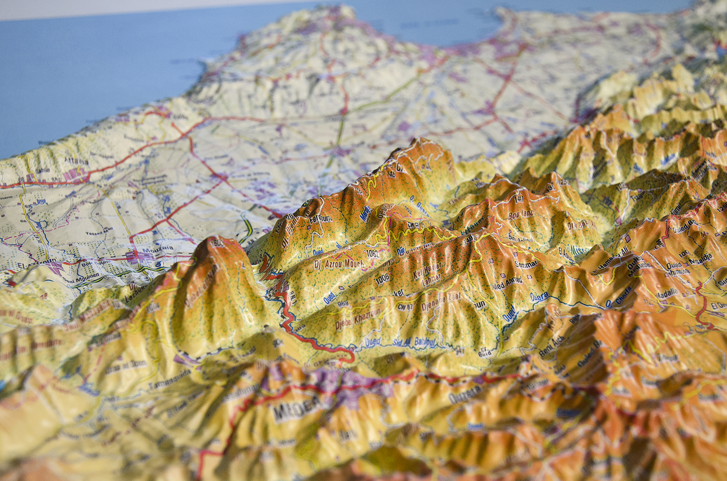 ALL 3D FORM – Relief maps and three-dimensional publicity | Mapas en ...